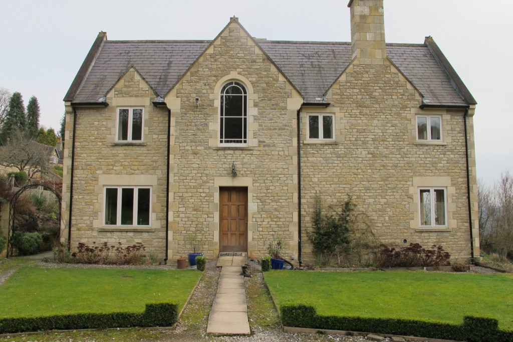 A porch with a lead roof – Charlcombe, Bath | Ironart of Bath